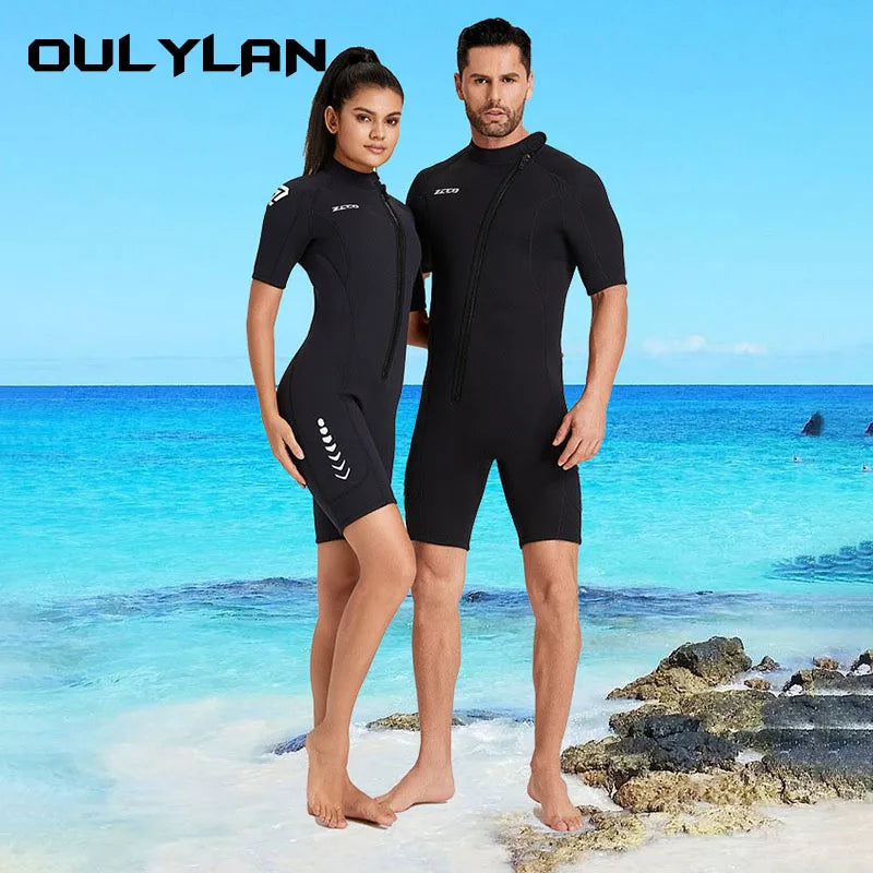 Oulylan 3MM Neoprene Scuba Diving Wetsuit – Ultimate Comfort & Warmth ...